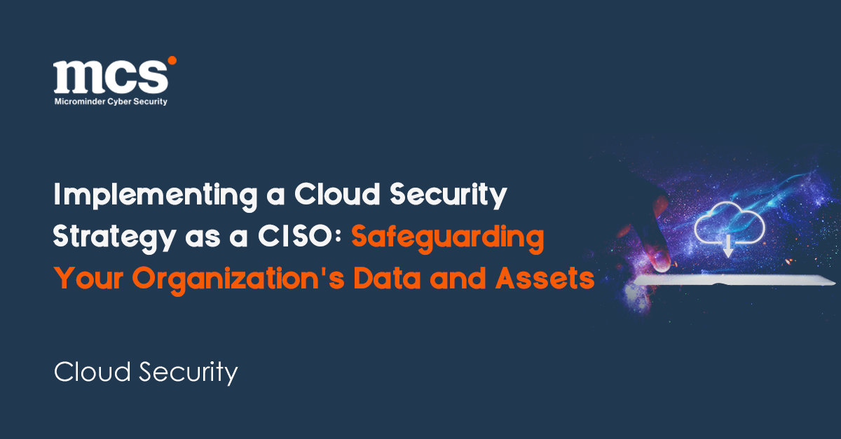 CISO Guide: Implementing a Cloud Security Strategy for Data Safety | Microminder Cyber Security